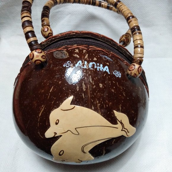 Bags | Coconut Shell Purse | Poshmark